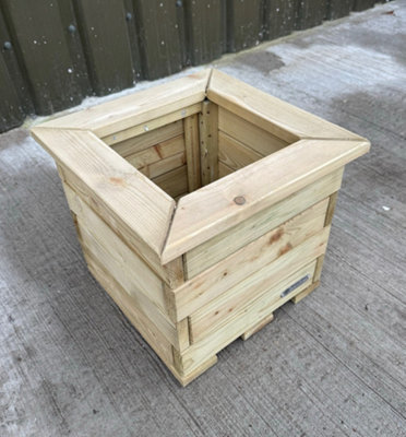 Simply Wood Signature SQUARE Planter Range - Large X 2
