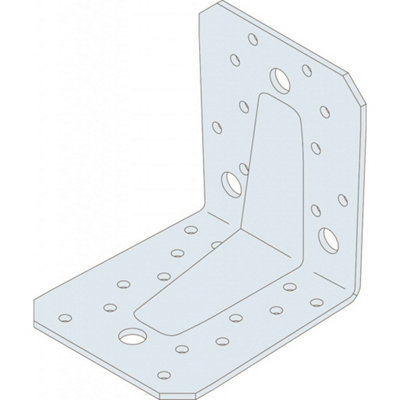 Simpson Strong Tie Heavy Duty Angle Bracket Silver (60 x 100 x 100mm)