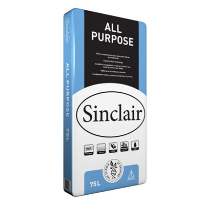 Sinclair™ All Purpose Compost Peat Reduced, Professional Soil, Multi ...