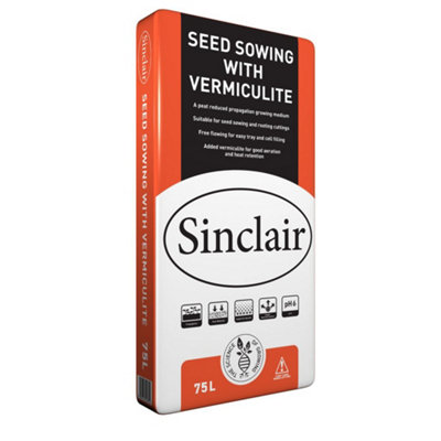 Sinclair™ Professional Seed Sowing Compost with added Vermiculite 75L