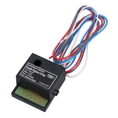 Single 1 Way 12v Bypass Relay Module for Ignition Feed Trailer Lights etc