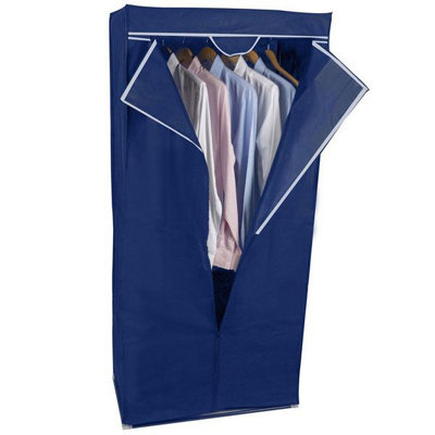 Single Canvas Fabric Wardrobe Storage