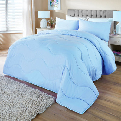 Single Coverless Duvet, Made from Soft Microfibre & All-in-One with ...