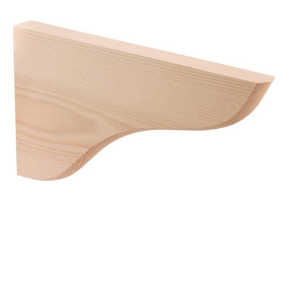 Single Durable Elegant Timber Wooden Shelf Bracket - Reliable ...