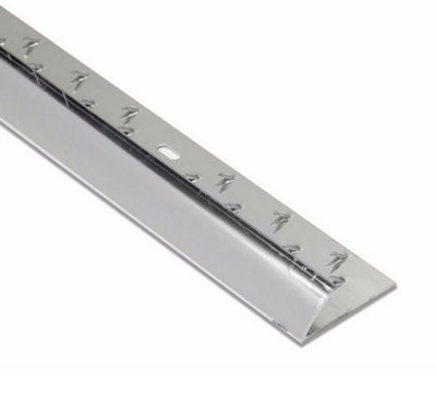 Single Edge Bar - Premium Quality - Silver (900mm Long)