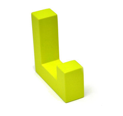 Single Hanger Hook - Colour Green at B&Q