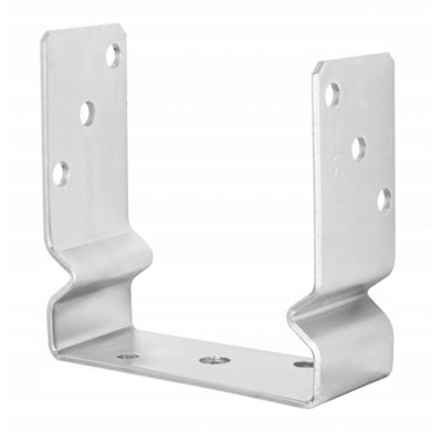 Single Heavy Duty Galvanised Elevated Pergola Bolt Down Post Support ...