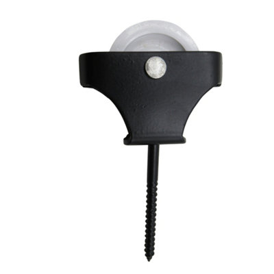 Single Line Screw In Pulley Wheel Black (Washing Clothes Airer Indoor ...