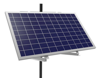 Single Medium Solar PV Panel 300mm Pole Mounting