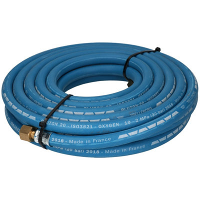 Single Oxygen Fitted Rubber Hose Pipe Cutting & Welding 10M 3/8" BSP ...