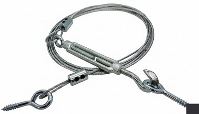 Single Plant Training Run Steel Wire Rope Kit 2 - 5 Metres ( Wire ...