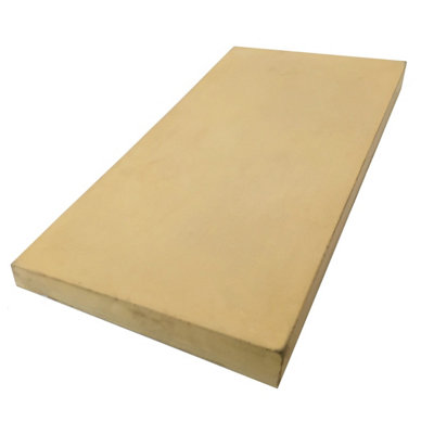 Single Weathered Concrete Coping Stone -Buff - 300x600 - Pallet of 30