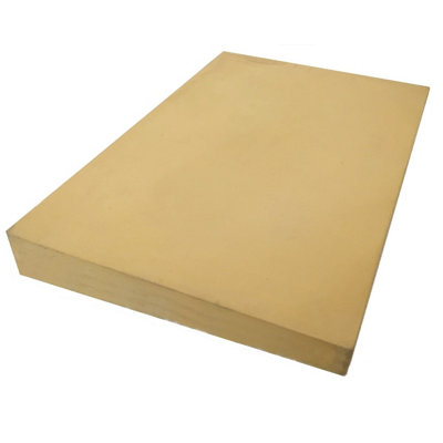 Single Weathered Concrete Coping Stone -Buff - 450x600 - Pallet of 15