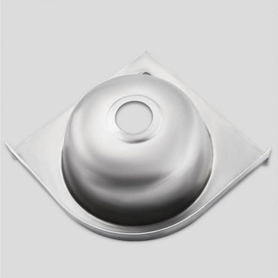 SINK with LEVER TAPS Stainless Steel HAND WASH BASIN Waste, Plug & Trap
