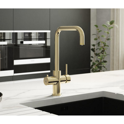 Sinkoro Instant Boiling Water Kitchen Mixer Tap & Tank 3 in 1 Hot Cold ...