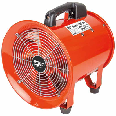 SIP 10 Inches Portable Ventilator - L35 x W34 x H39 cm | DIY at B&Q