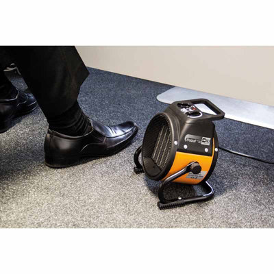 SIP FIREBALL Turbofan 2000 Electric Fan Heater - L16 x W21 x H22 cm