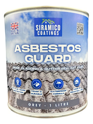 Siramico - Asbestos Guard™ - Sealant Paint & Coating - Full Protection ...