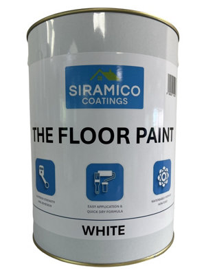 SIRAMICO COATINGS The Floor Paint with Professional Finish - 5 Litre ...