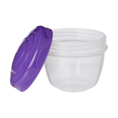 Sistema Yogurt Pots 2 x 150ml (5.07oz) - BPA-Free Plastic Containers ...