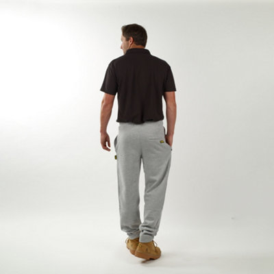 Site King Mens Navy Work Fleece Jogging Bottoms (4XL)