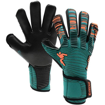 Size 10 Professional ADULT Goal Keeping Gloves - ELITE 2.0 Green ...