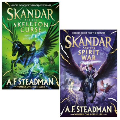 Skandar Series 2 Books Collection Set by A.F. Steadman (Books 4 & 5 ...