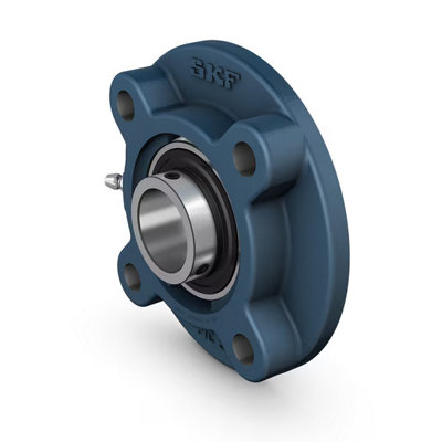 SKF FYC 30 TF Four-Bolt Round Flange Unit Setscrew Locking 30mm Bore