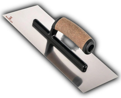 Skimflex Plastering Trowel 13" Stainless Steel Finishing Tool with Cork ...