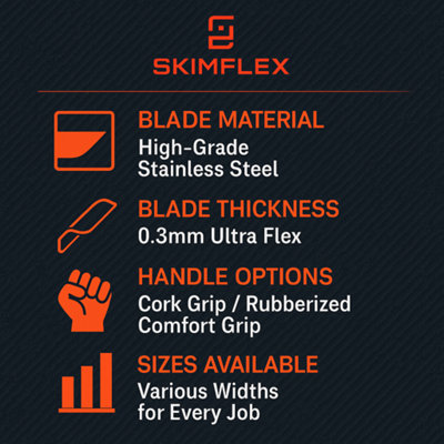 Skimflex Ultraflex Skimming Spatula 26 Inch 660mm Flexible Stainless ...
