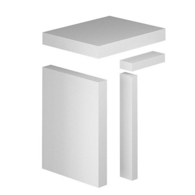 Skirting World MDF Internal Door Frame Set - Double Set, 95mm x 18mm ...