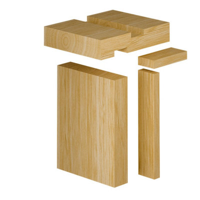 SKIRTING WORLD PINE INTERNAL DOOR FRAME SET - SINGLE SET, 144MM X 28MM ...