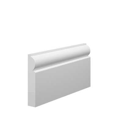 Skirting World Torus Type 1 MDF Architrave - 95mm x 18mm x 4200mm ...