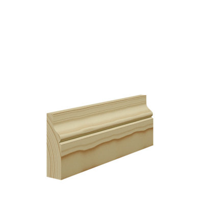 Skirting World Tudor Rose Pine Architrave - 69mm x 21mm x 2100mm ...