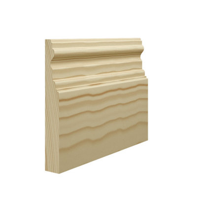 Skirting World Versa Pine Skirting Board - 69mm x 21mm x 3000mm ...