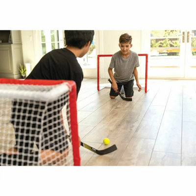 SKLZ Pro Mini Hockey Set with 2 Goals, Sticks & Foam Ball, Indoor ...
