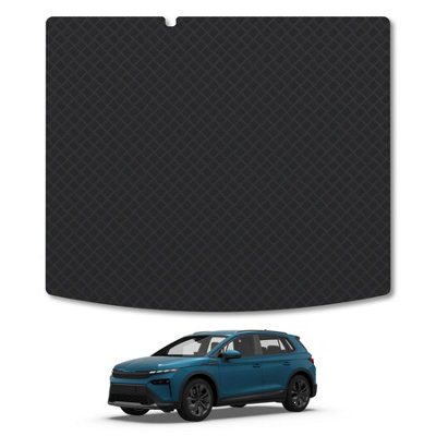 Skoda Elroq (2025+) Rubber Boot Mat Tailored Accessory Protector Liner ...