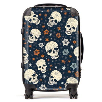 Skulls And Stars Suitcase - Cabin