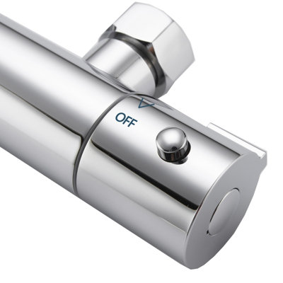 SKY Bathroom 3-spray pattern Chrome Thermostatic Shower kit