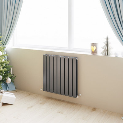 Sky Bathroom Anthracite Radiator Central Heating Rads Double 600x612mm ...