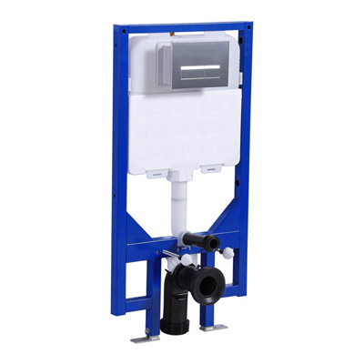 SKY Bathroom Concealed 1140mm Height,80mm Depth Wall Hung Toilet ...