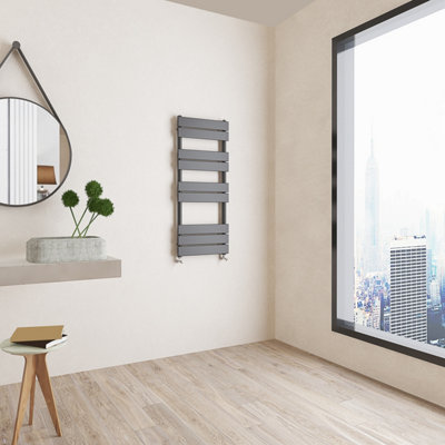 Sky Bathroom Heated Towel Rail Radiator 1000x450mm High Heat Output ...