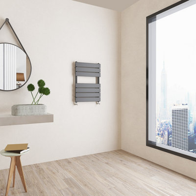 Sky Bathroom Heated Towel Rail Radiator 650x500mm High Heat Output ...