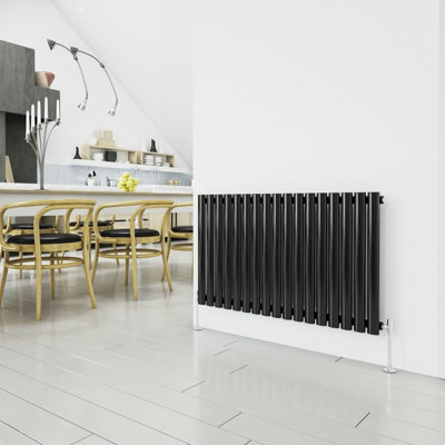 SKY bathroom Horizontal Oval Column Radiator 600x1003mm Central Heating ...