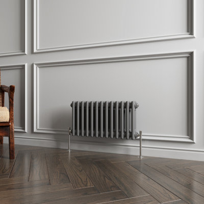 SKY Bathroom Radiator Cast Iron 2 Column 300x605mm Anthracite ...