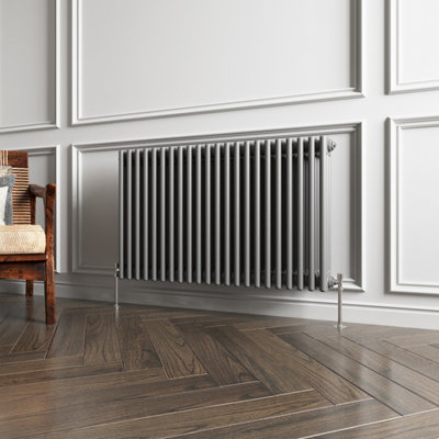 SKY Bathroom Radiator Cast Iron 3 Column 600x1010mm Anthracite ...