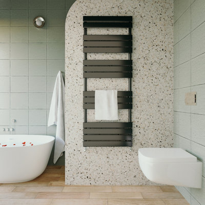 Sky Bathroom Radiator Towel Rail Heater 1600x600mm Heating Ladder ...
