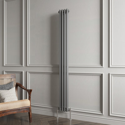 SKY Bathroom Radiator Traditional Cast Iron 2 Column 1800x200mm ...