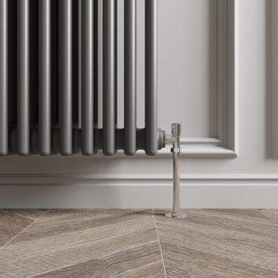 SKY Bathroom Radiator Traditional Cast Iron 2 Column 600x425mm ...