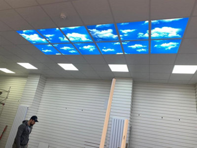 SKY Cloud LED Panel 3D version, 60x60cms, 40W (6 pcs set)